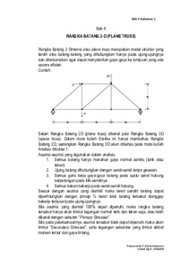 Rangka Batang 2d - Repository